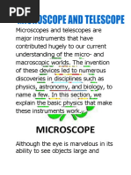 Astronomical Telescope Project Overview | PDF