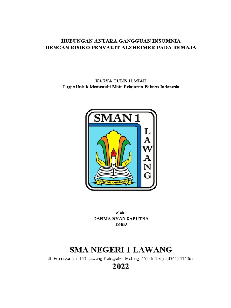 Contoh Template Cover | PDF