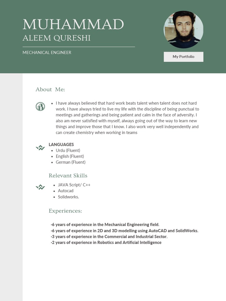 Black Blue Modern Professional CV Resume Template | Download Free PDF | Science, Technology ...