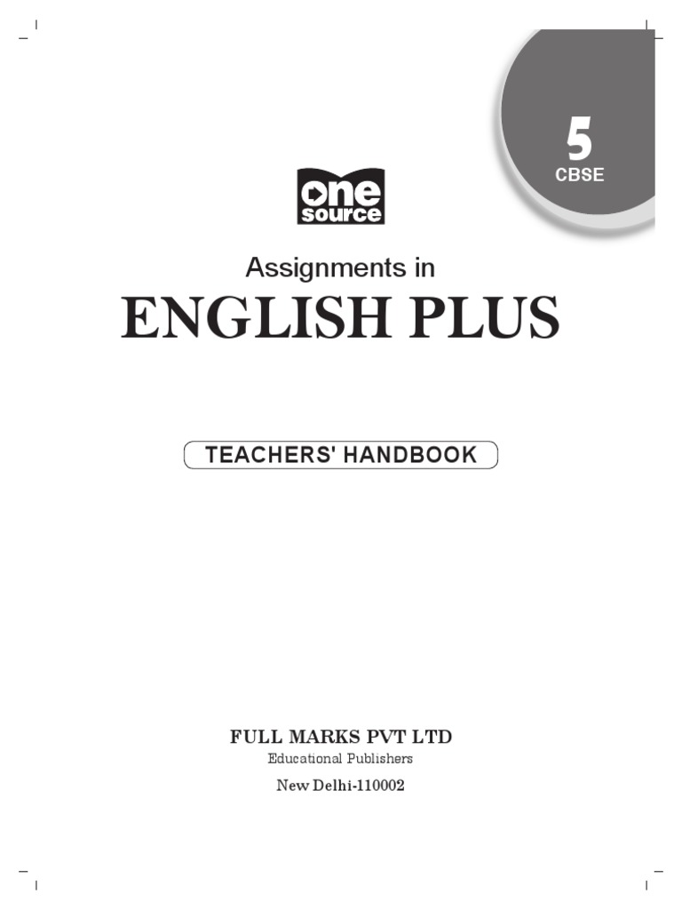 Assignment in English Plus Class 5 Teachers Handbook | PDF | Christmas