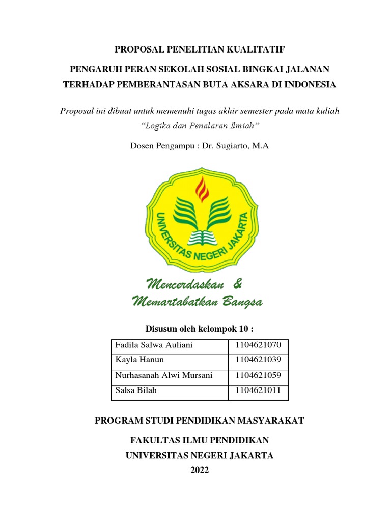 Uas Lpi - Mini Proposal - Kel 10 | PDF