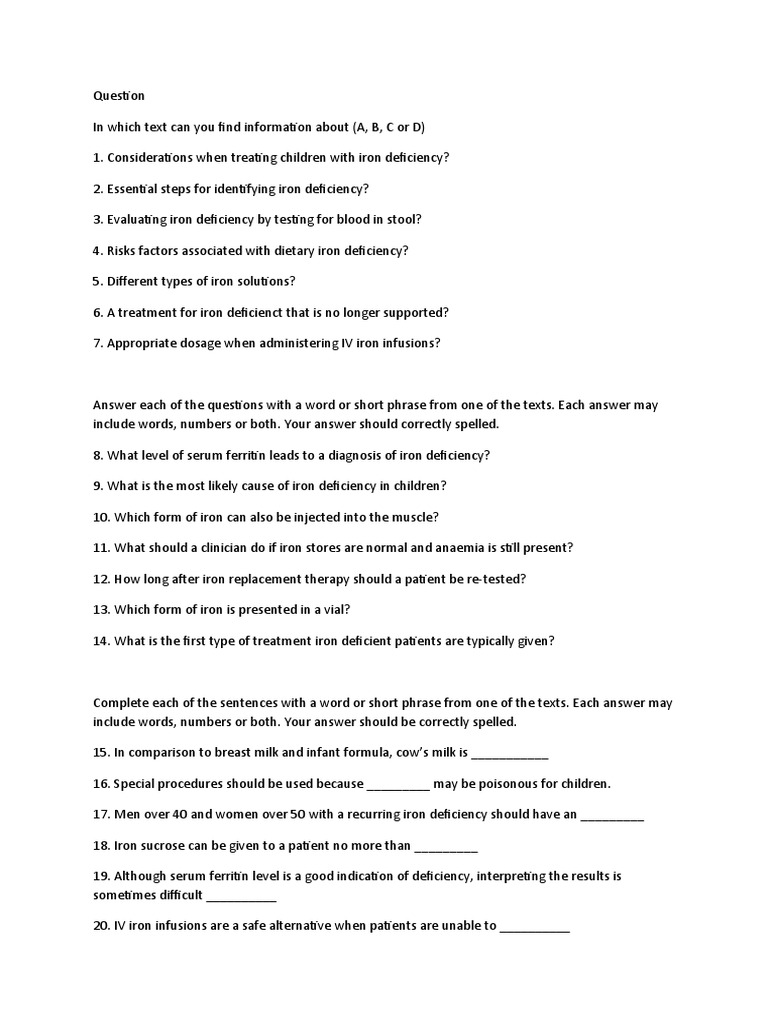 Question and Answer | PDF