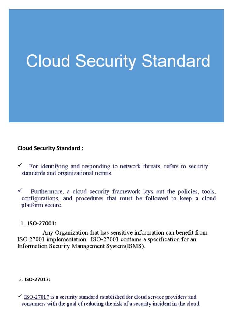 Cloud Security | PDF