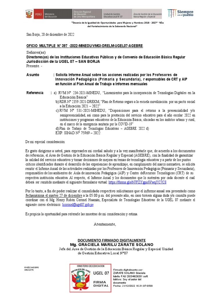 397-Oficio Multiple Presentacion de Informe Daip-Crt - 2022 (1) (R ... 397-Oficio Multiple Presentacion de Informe Daip-Crt - 2022 (1) (R ...