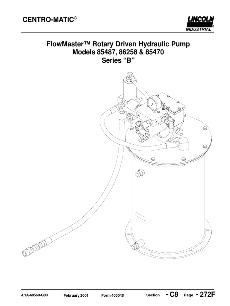 FlowMaster Hydraulic Pump | PDF | Valve | Pump