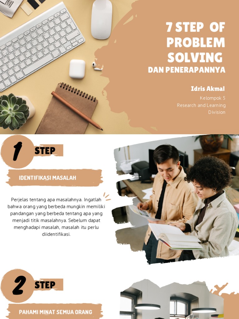 Idris Akmal 7 Step Of Problem Solving Dan Penerapannyaa Pdf