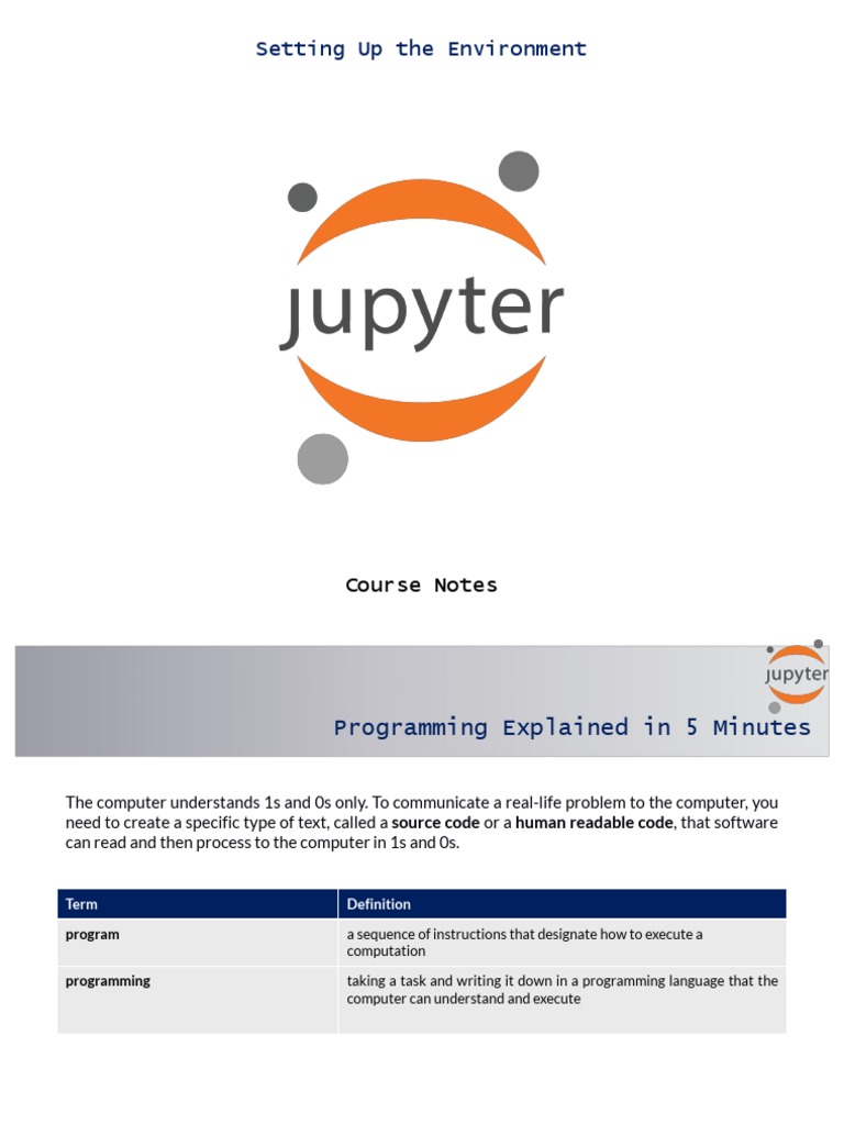 Setting Up The Environment | PDF | Computer Programming | Source Code Setting Up The Environment | PDF | Computer Programming | Source Code