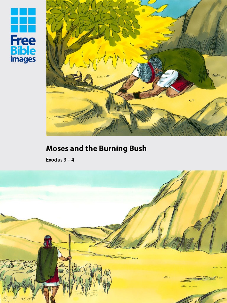 FB Moses Burning Bush PDF | PDF | Moses | Book Of Exodus