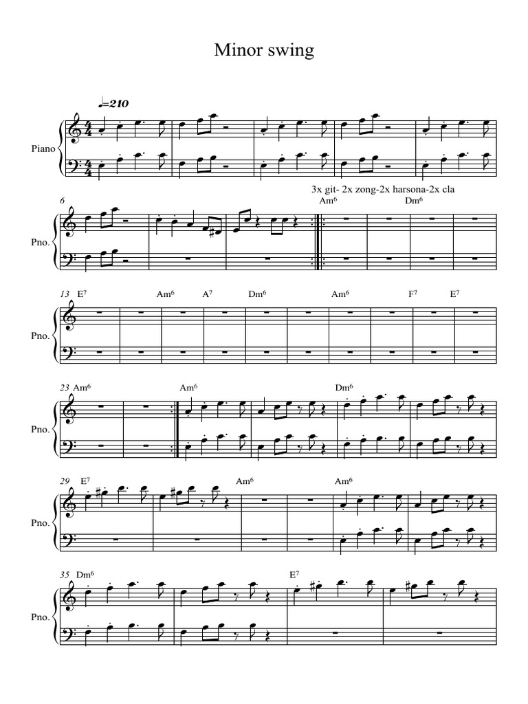 Minor Swing | PDF