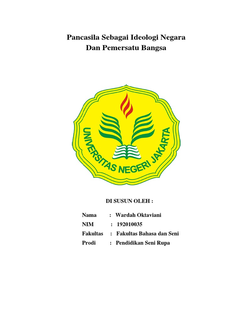 Pancasila Sebagai Ideologi Negara Dan Pemersatu Bangsa | PDF