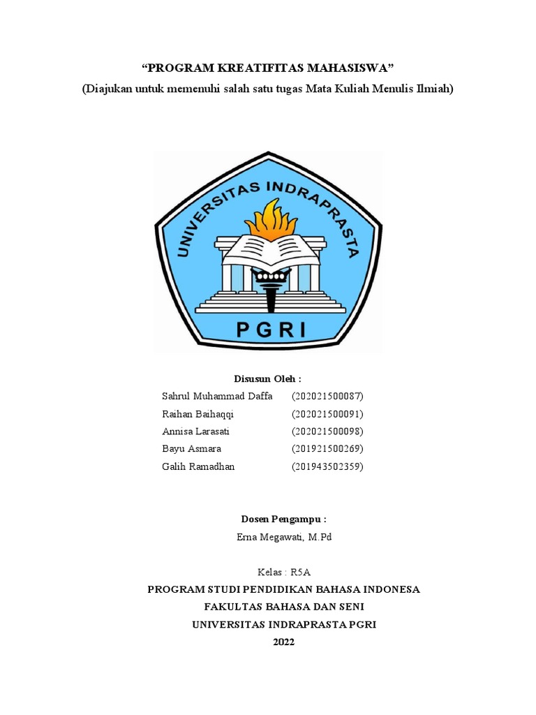 Masalah PKM Final | PDF