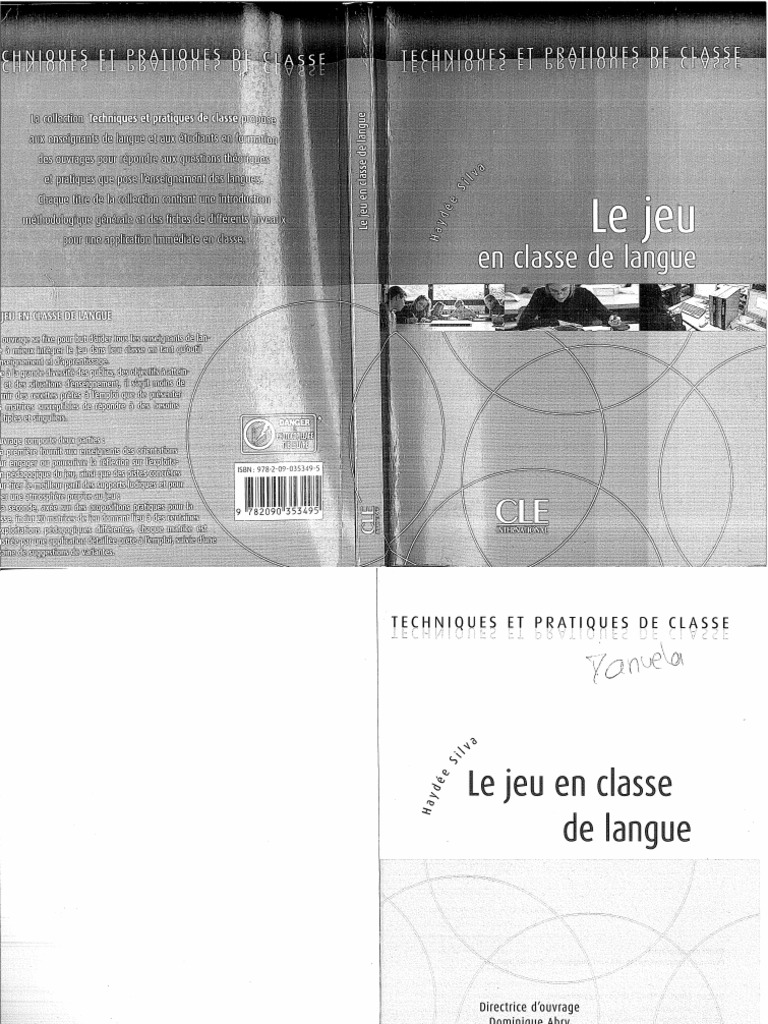 Le Jeu en Classe de Langue | PDF