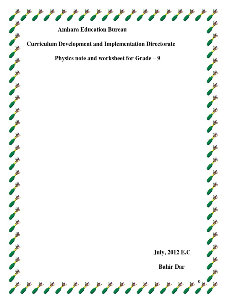 Physics Grade 9 | Download Free PDF | Waves | Buoyancy