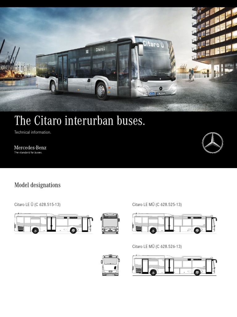 TI Citaro Ueberland 2021-En | PDF | Headlamp | Anti Lock Braking System