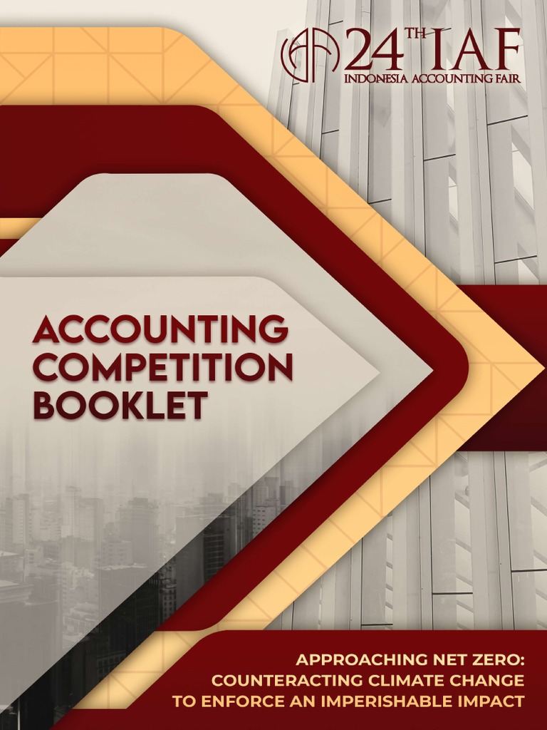 The 24th IAF - Accounting Competition Booklet | PDF