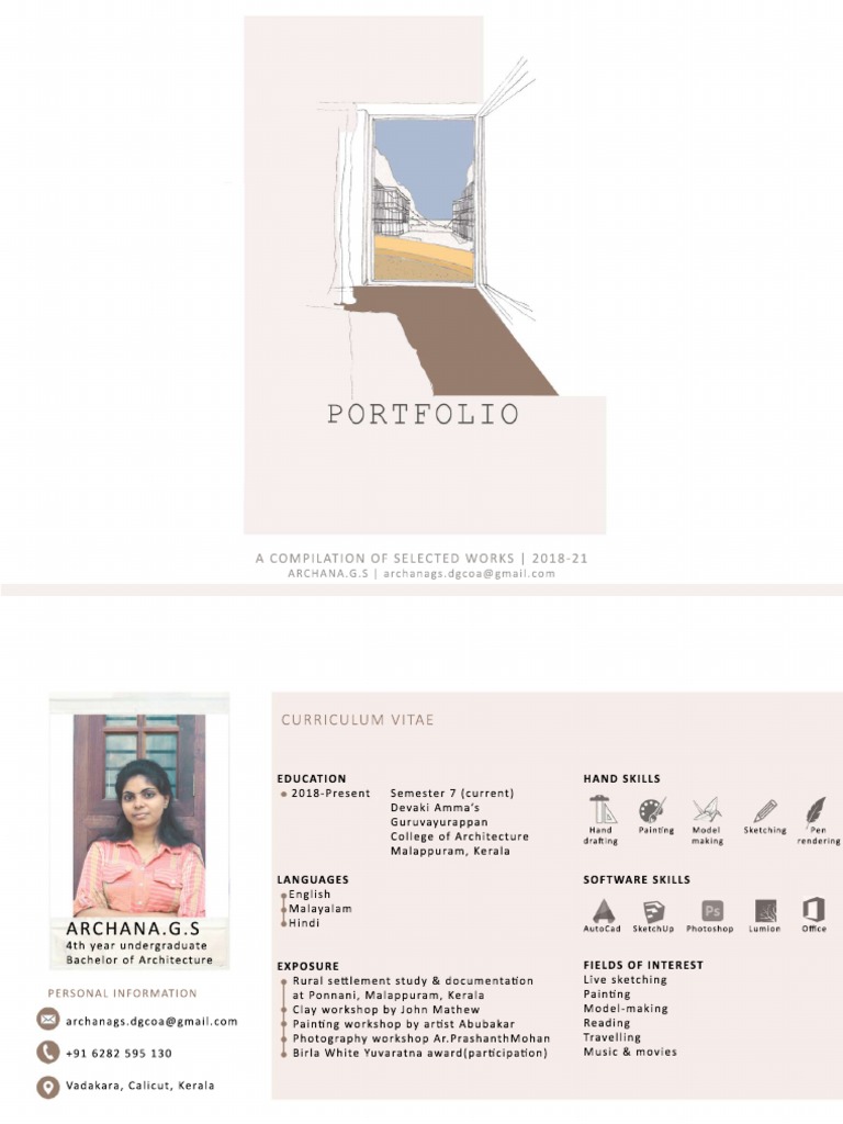 Internship Portfolio | PDF