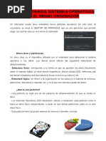 Estructura de Disco Duro y Particiones | PDF | Archivo de computadora | Arranque