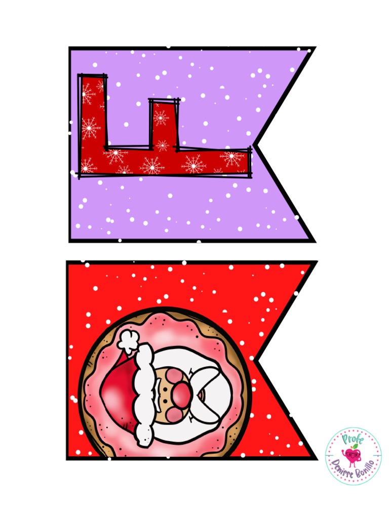 Letreros de Feliz Navidad para Imprimir | PDF