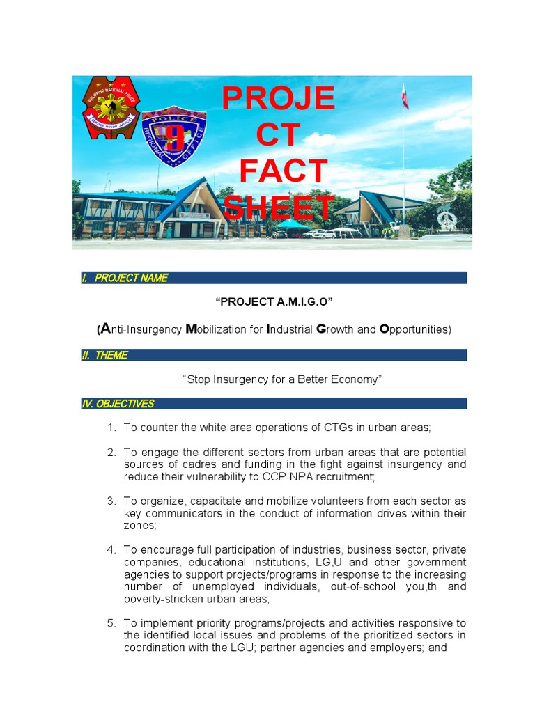 Fact Sheet - Project A.M.I.G.O | PDF | Employment | Recruitment