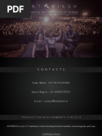 Technical Rider Example | PDF | Sound Technology | Sound