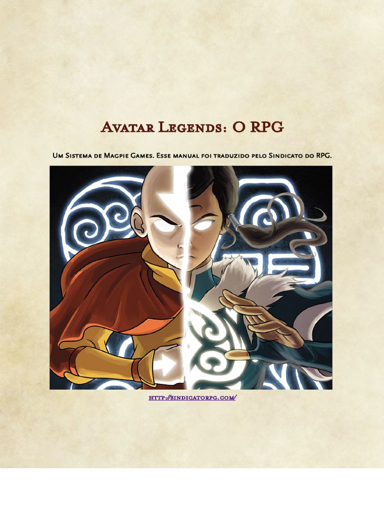 Avatar Legends: RPG das Quatro Nações | PDF
