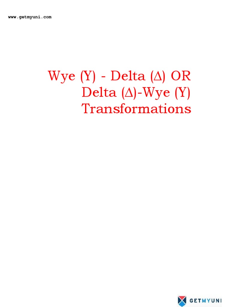 Latihan Soal Transformasi Wye To Delta | PDF | Electrical Network | Series And Parallel Circuits