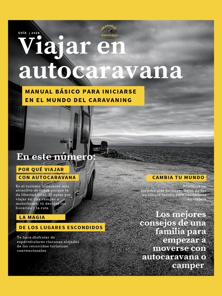 Kucavana Ebook Manual Basico Viajar Autocaravana | PDF