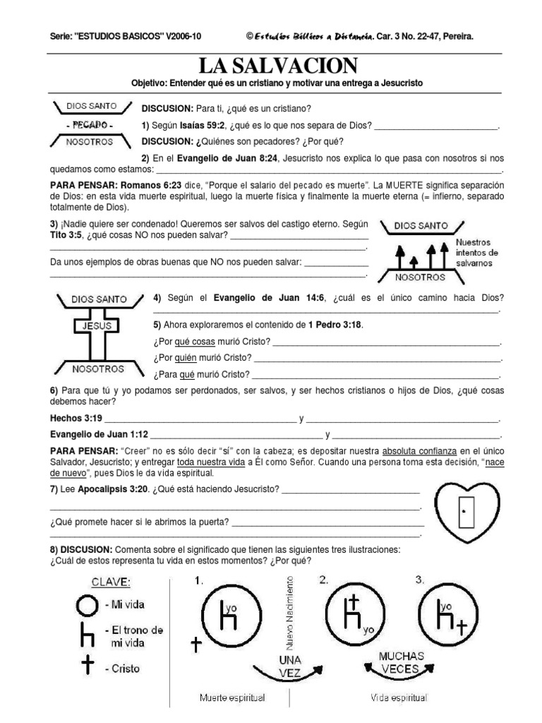Salvación | PDF | Cristo (título) | Salvación