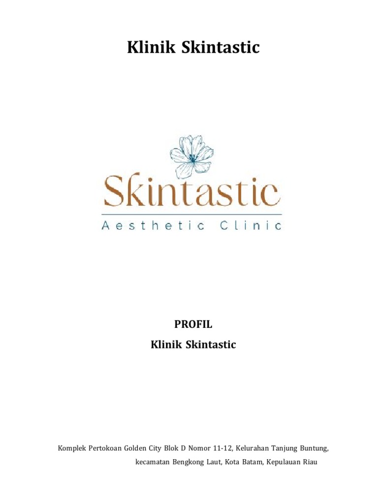 Profile Klinik Skintastic New | PDF