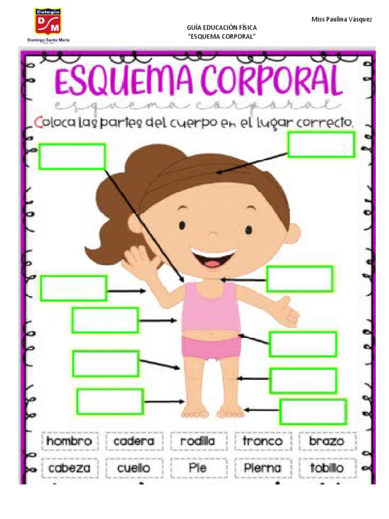 Guia Esquema Corporal | PDF