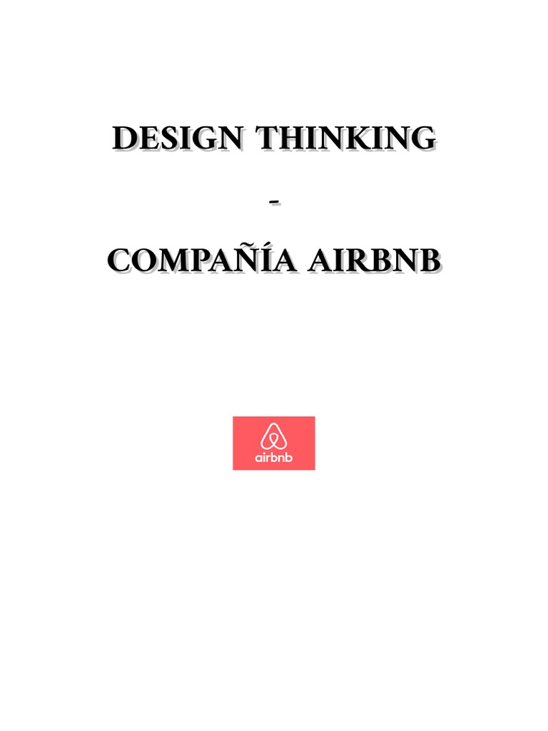 Design Thinking | PDF | Airbnb
