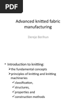 Warp Knitting Structure | PDF | Knitting | Basic Knitted Fabrics