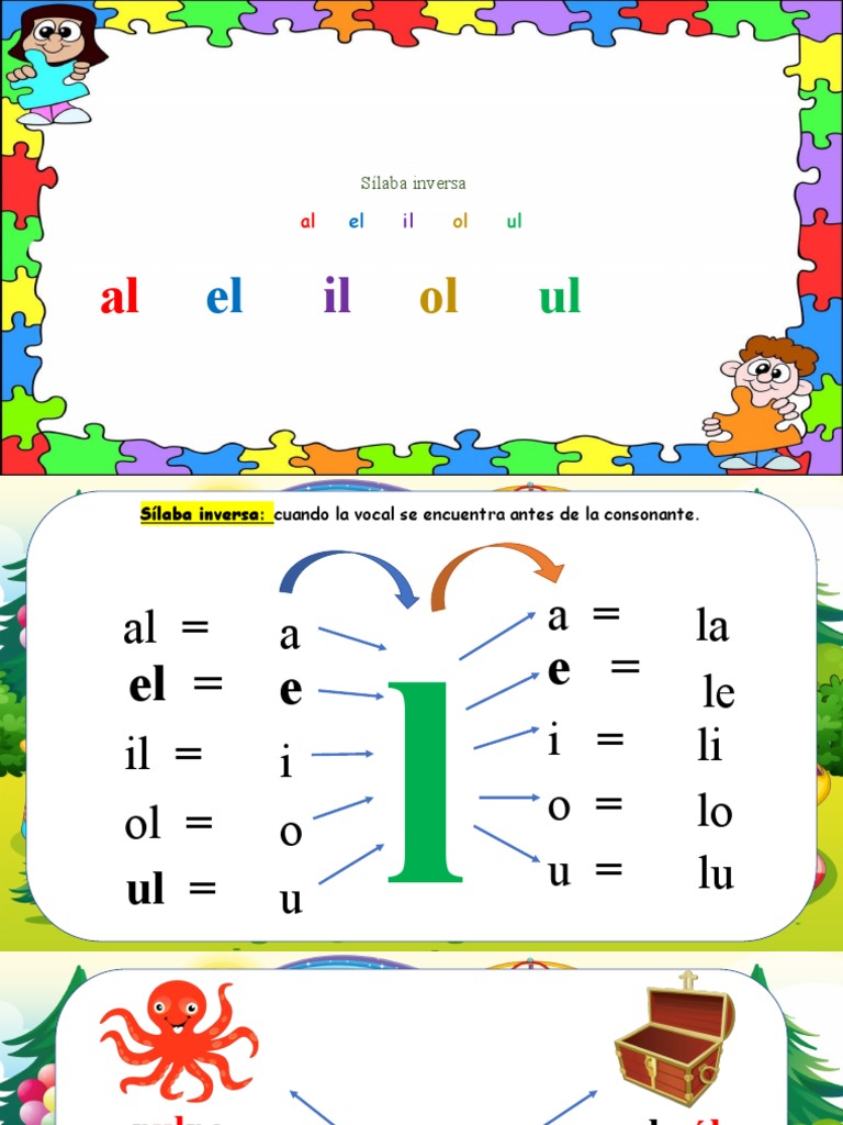 Sílaba Inversa 1º Básico | PDF