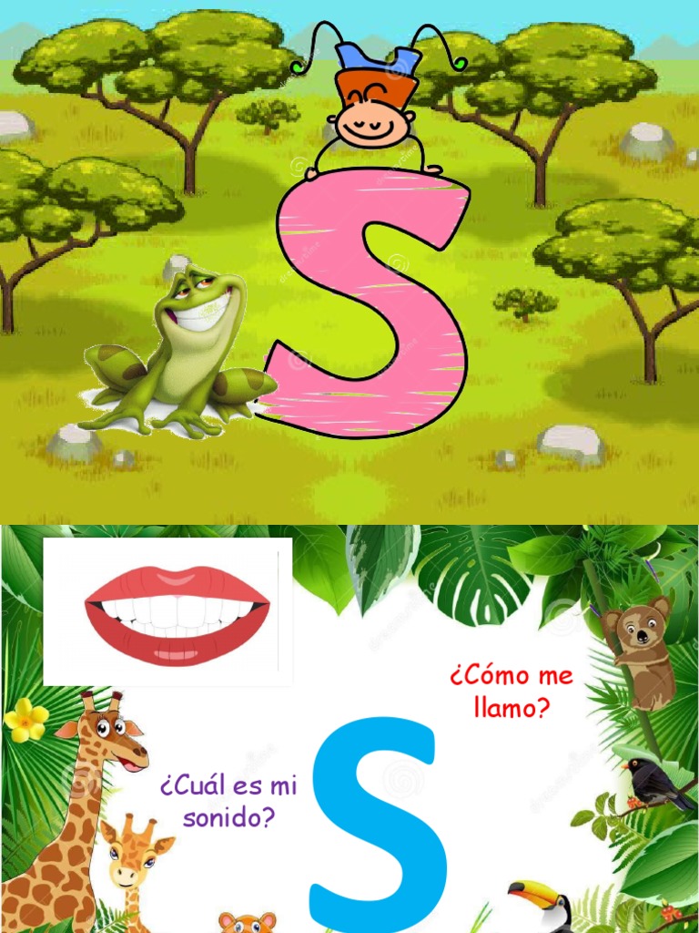Letra S Interactivo | PDF