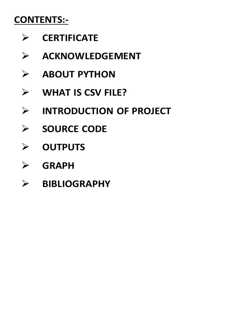 Class 12 Ip Project | PDF | Python (Programming Language) | Comma ...