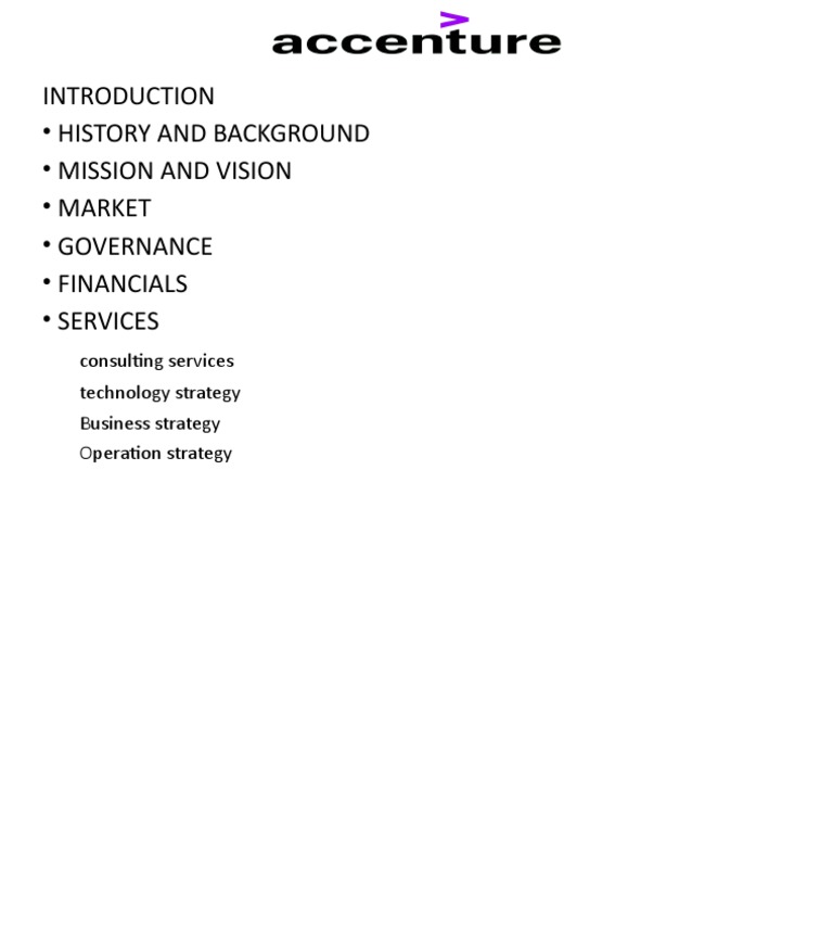 Accenture | PDF