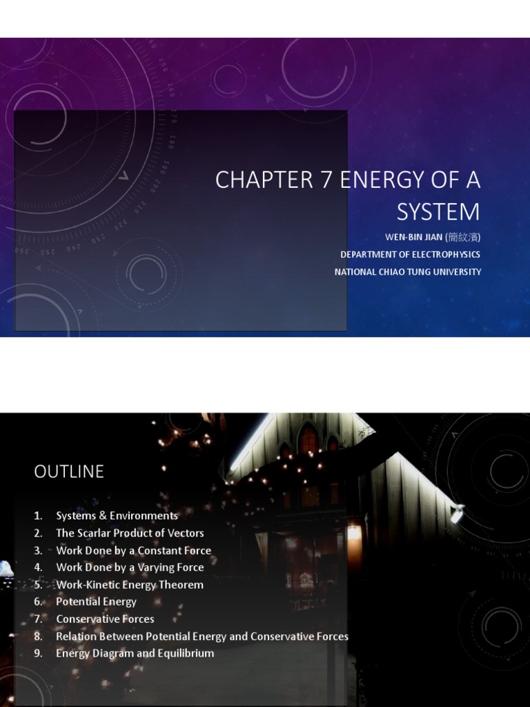 Chapter 07 | PDF | Force | Potential Energy