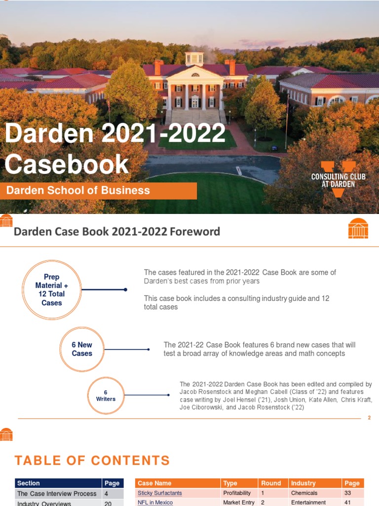 Darden Case Book 2021-2022 | PDF | Petroleum | Natural Gas