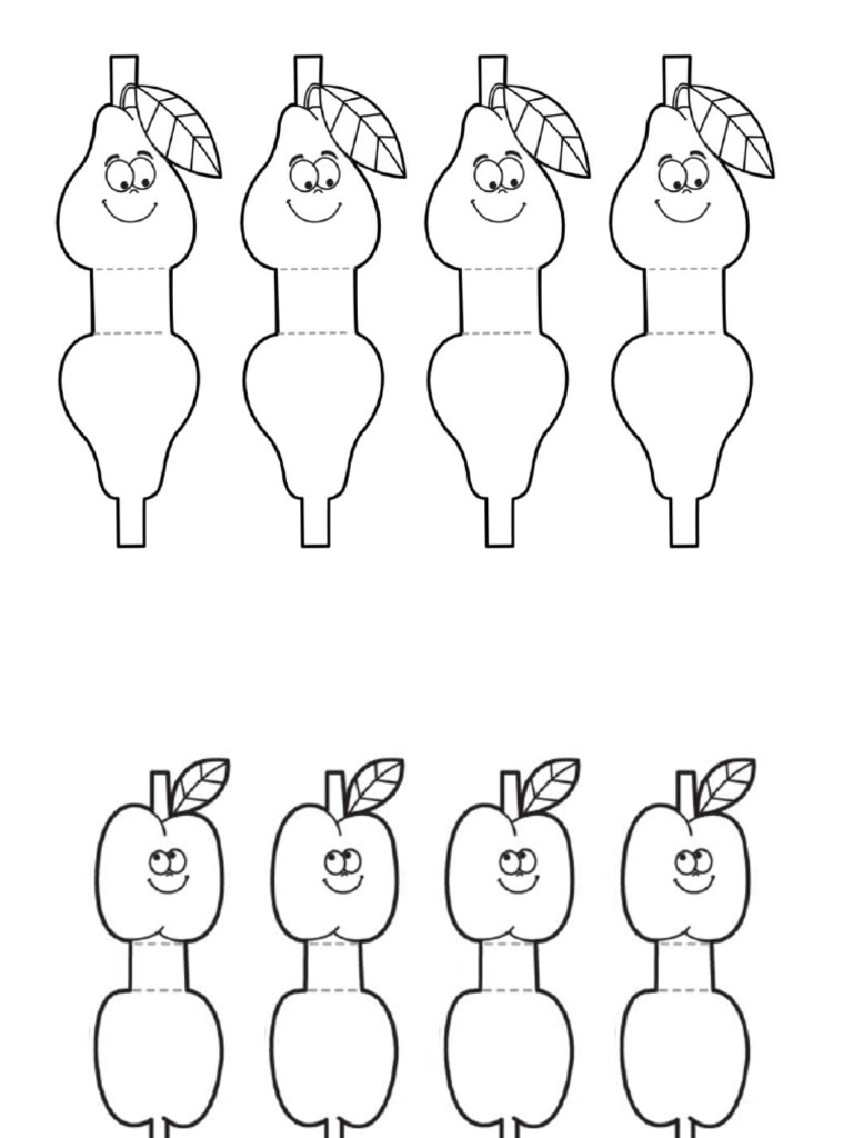 Fructe 3D de Decupat | PDF