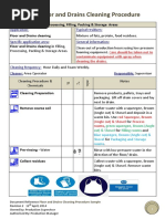 1. Line Clearance Checklist | PDF