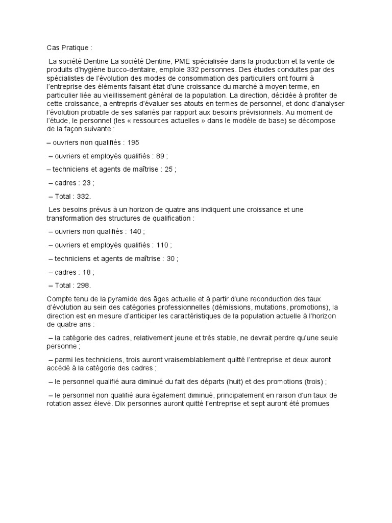 Cas Pratique | PDF