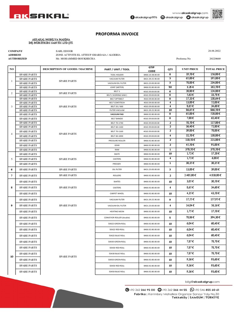 Mod Sarl Edoor Last Pi Cnt.-1 | PDF | Manufactured Goods | Industrial Processes