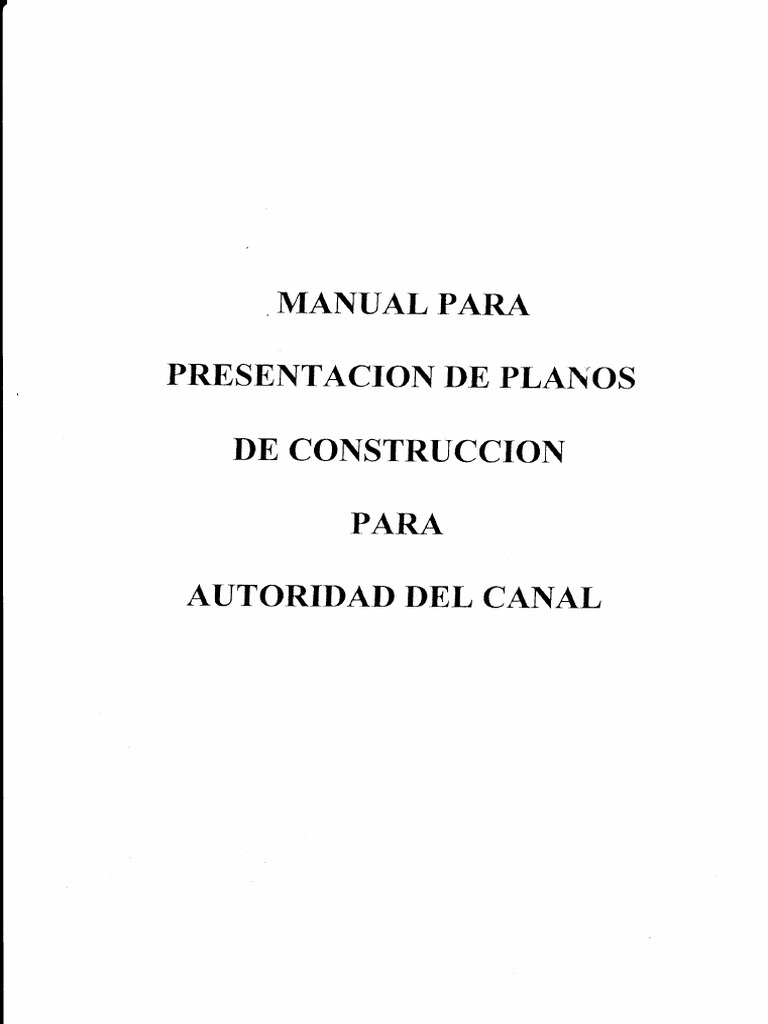 Manual de Planos ACP | PDF