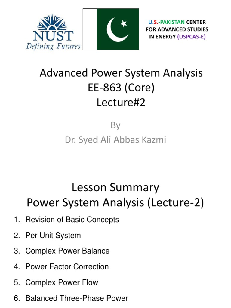 PSA Module Lecture 2 Basics | PDF | Electronic Engineering | Electrical Engineering