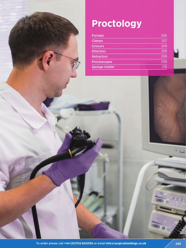 SH Catalogue - Proctology | PDF | Gastroenterology | Digestive System