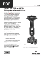 Product Bulletin Fisher Ez Sliding Stem Control Valve en 124666 | PDF ...