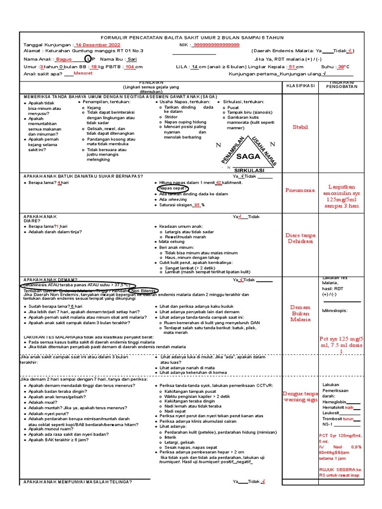 Tugas Mpi 2 (Tindak Lanjut MTBS) | PDF