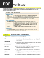 Narr Essay Worksheets 5 | PDF | Paragraph | Essays