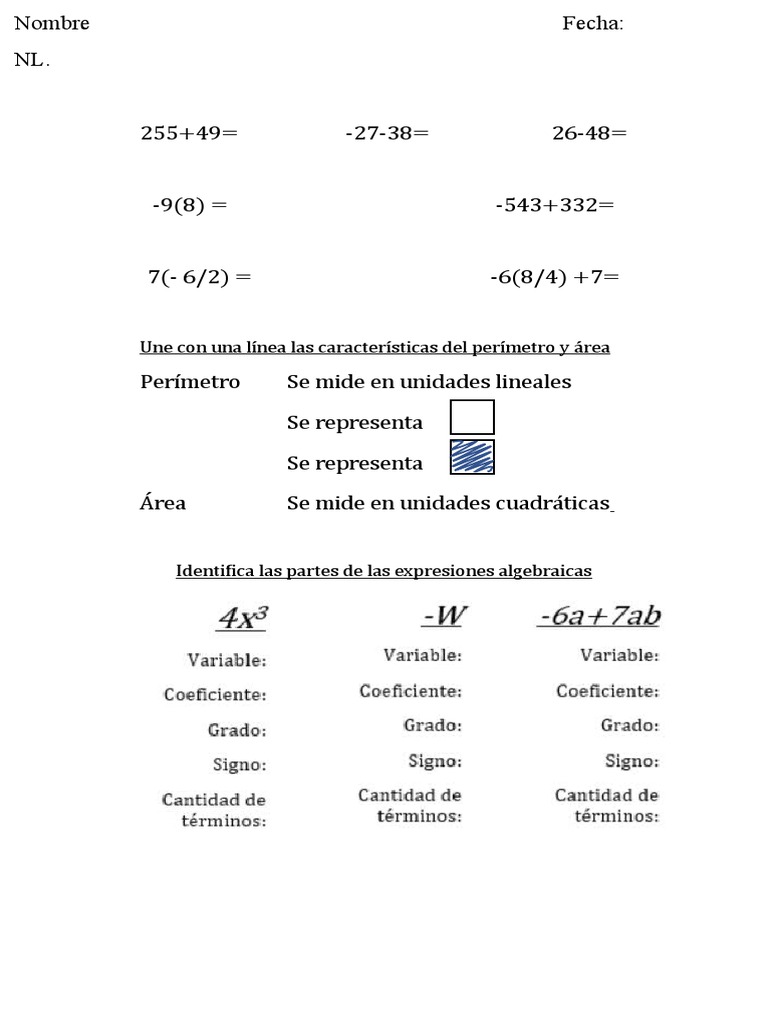 Anexos de Consignas | PDF | Matemática Elemental | Matemáticas