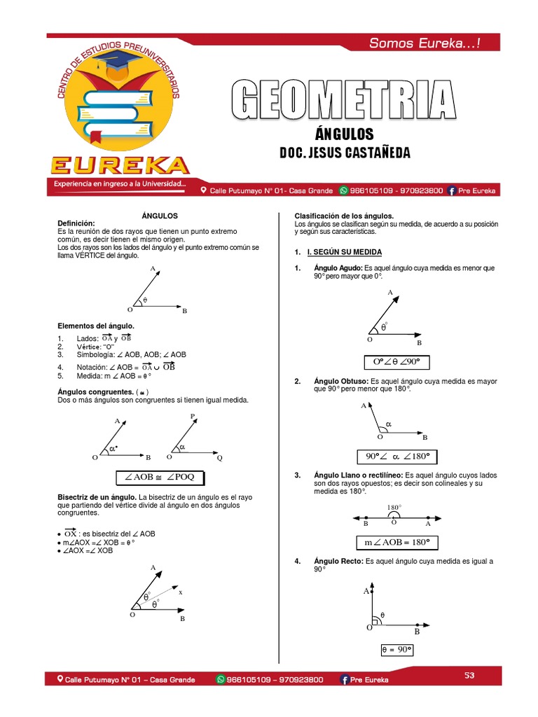 5 - Geometria T Mañana | PDF | Triángulo | Geometría triangular